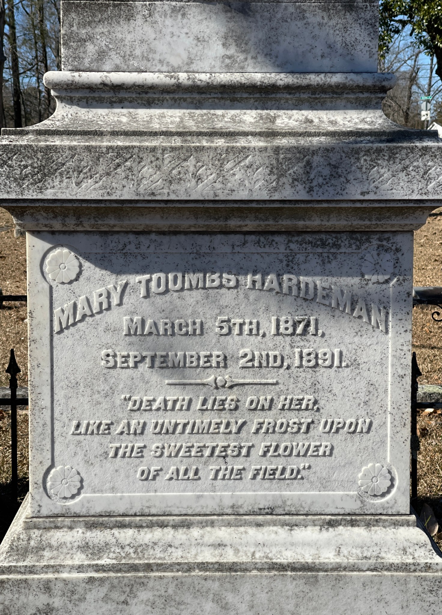 Resthaven Cemetery in Washington, GA – Southern Cemetery