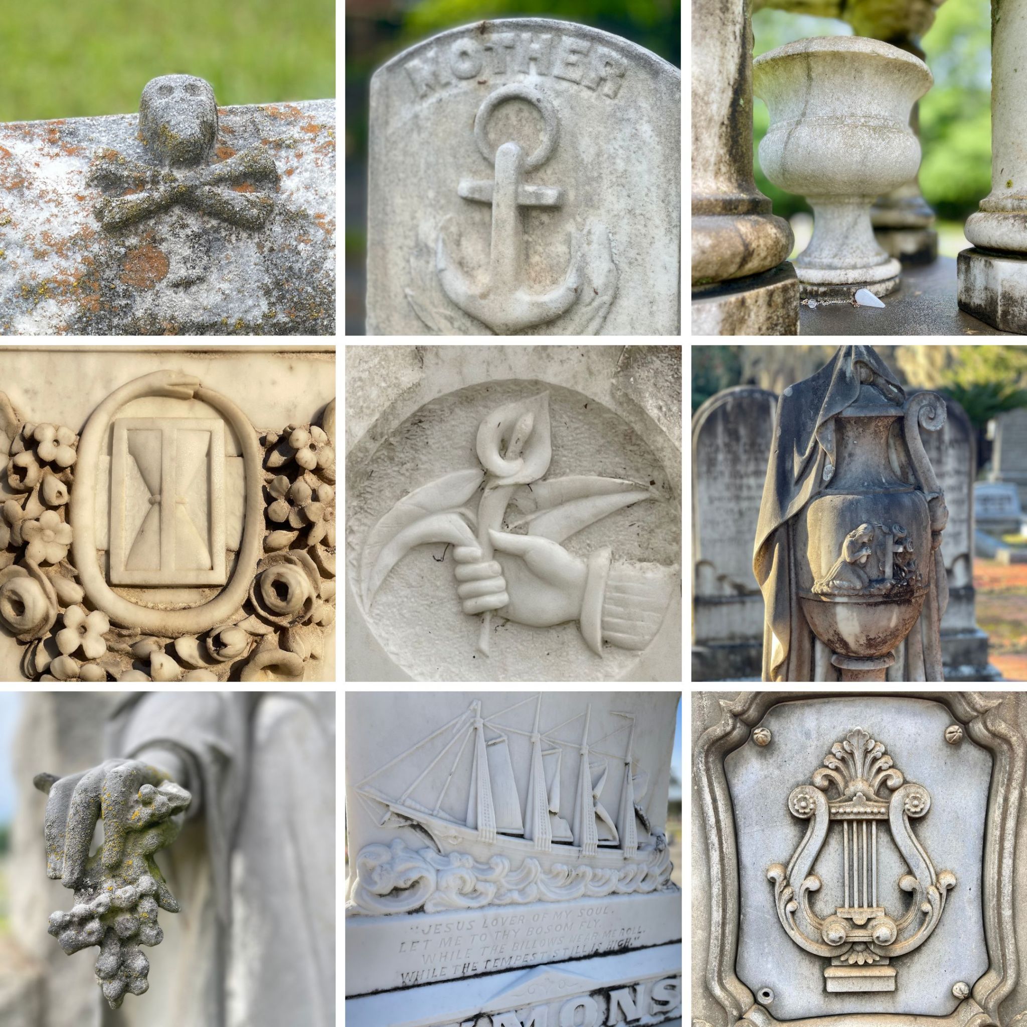 More Cemetery Symbolism – Southern Cemetery